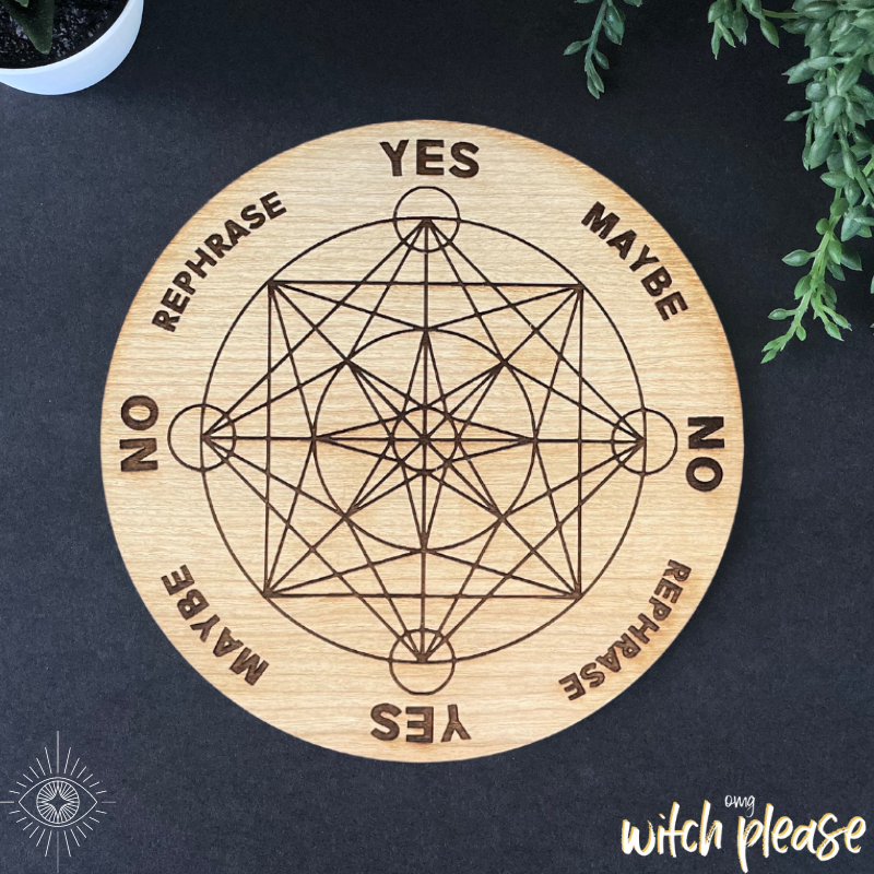 Octagram Pendulum Scrying Board – Sophia LaRosa